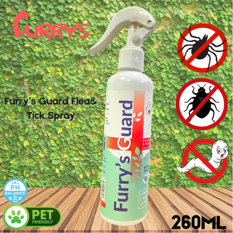 Furry’s Guard Flea & Tick Spray 260ml (Kutu Spray) 跳蚤驱虫喷雾 | Shopee Malaysia