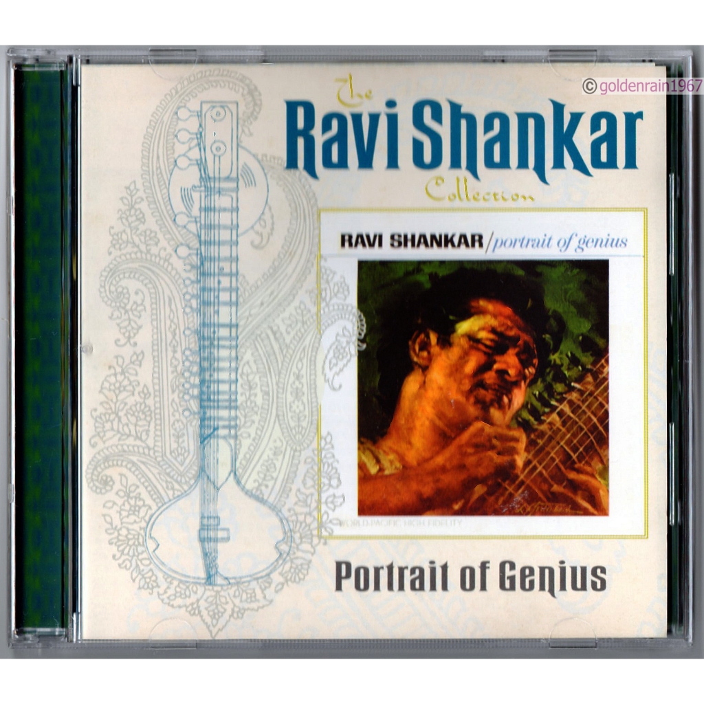 RAVI SHANKAR - The Collection Portrait of Genius 1998 ANGEL RECORDS ...
