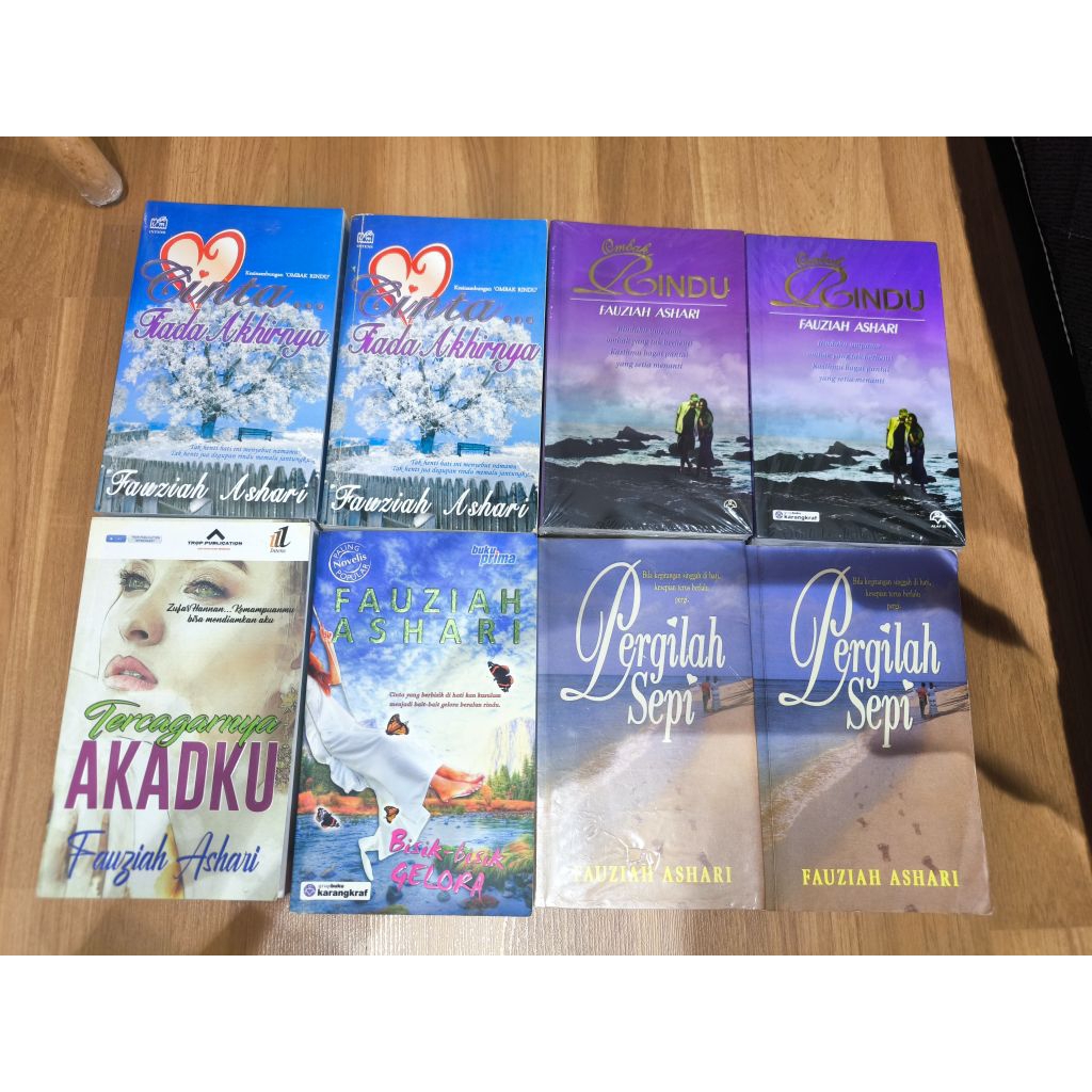 fauziah ashari preloved - pergilah sepi - ombak rindu - bisik-bisik ...