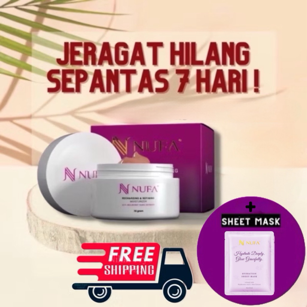 NUFA KRIM JERAGAT MOISTURIZER TREATMENT CREAM | SABUN NUFA | NUFA NANO ...