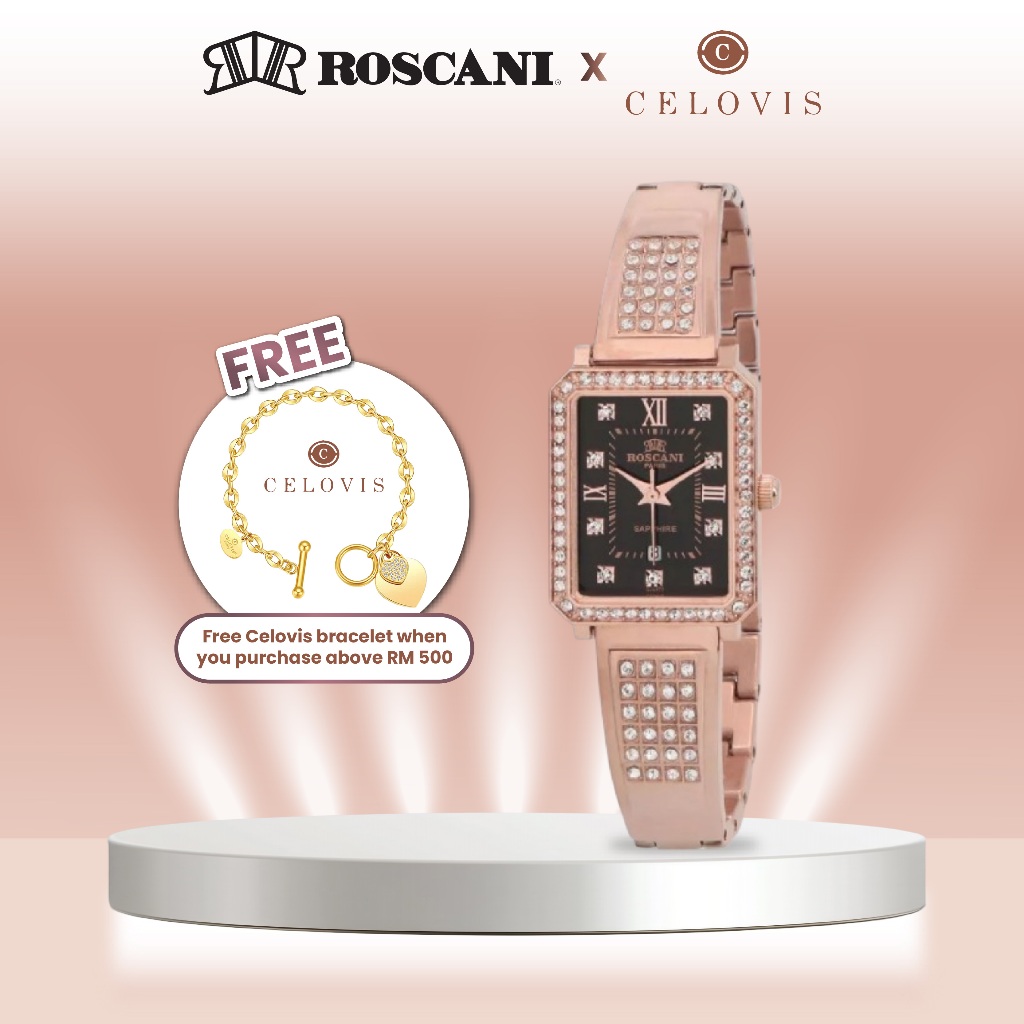 Roscani Radiance Collection E69 Bracelet Women Watch | Shopee Malaysia