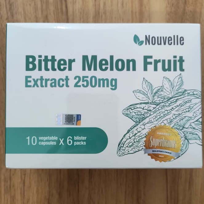 Nouvelle Bitter Melon Fruit Extract 250MG (6x10's) | Shopee Malaysia