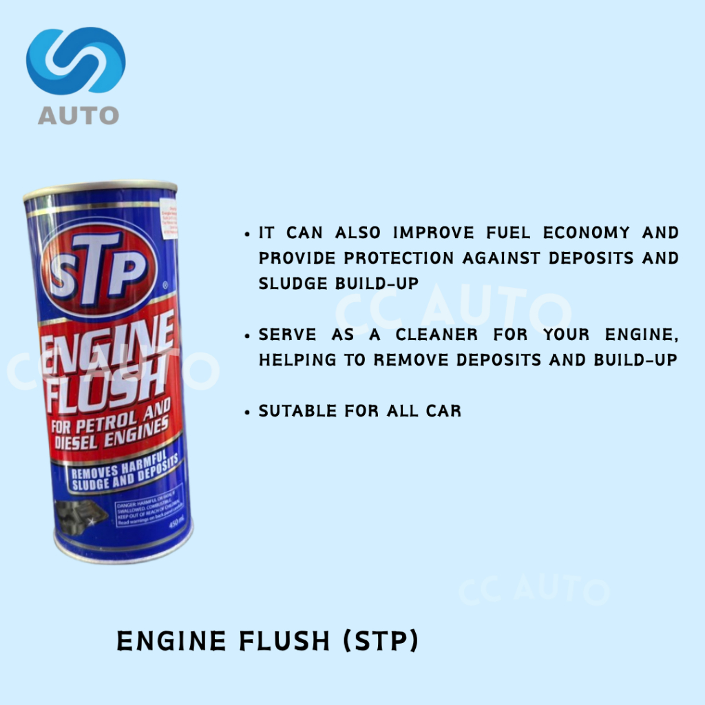 ENGINE FLUSH FOR PETROL AND DIESEL ENGINES (STP) | Shopee Malaysia