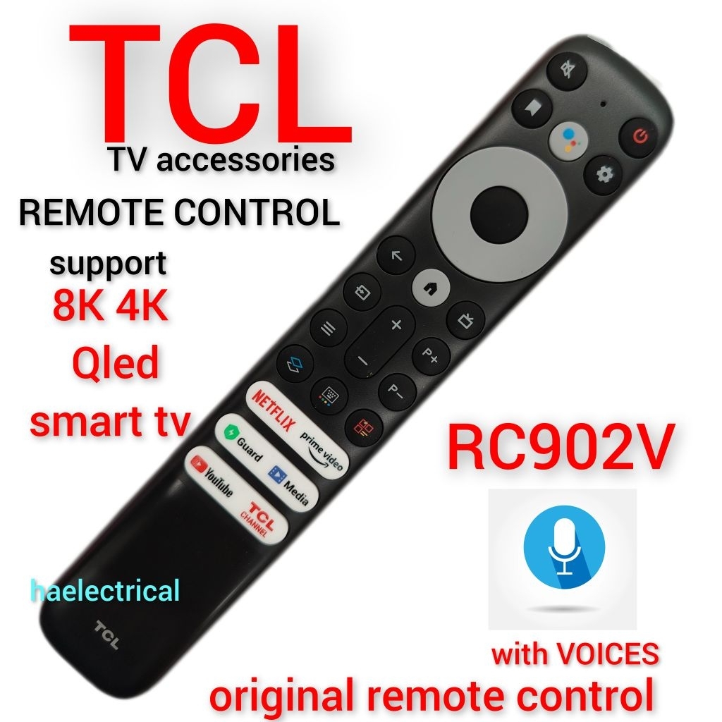TCL SMART TV REMOTE CONTROL WITH VOICE RC902V | Shopee Malaysia