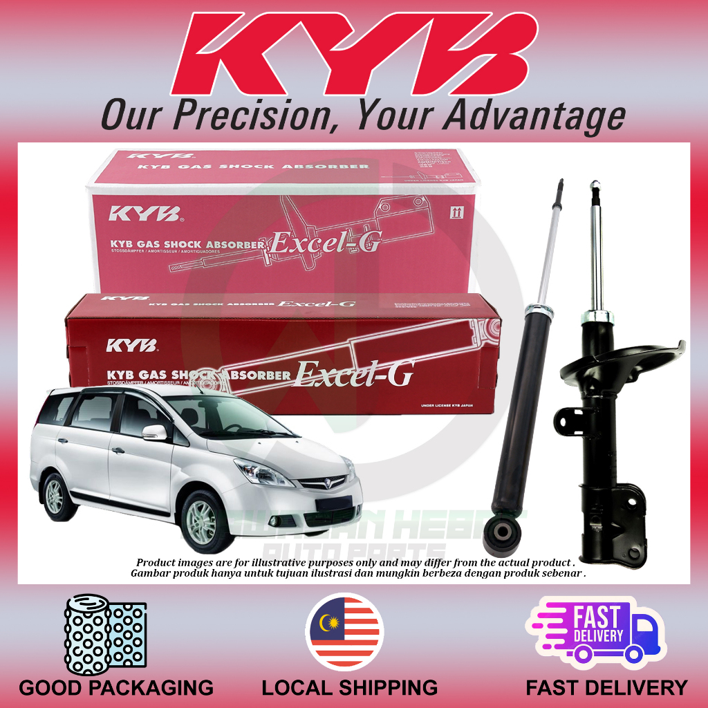 Proton Exora CPS CFE Front / Rear Excel G Gas Shock Absorber KYB KAYABA | Shopee Malaysia