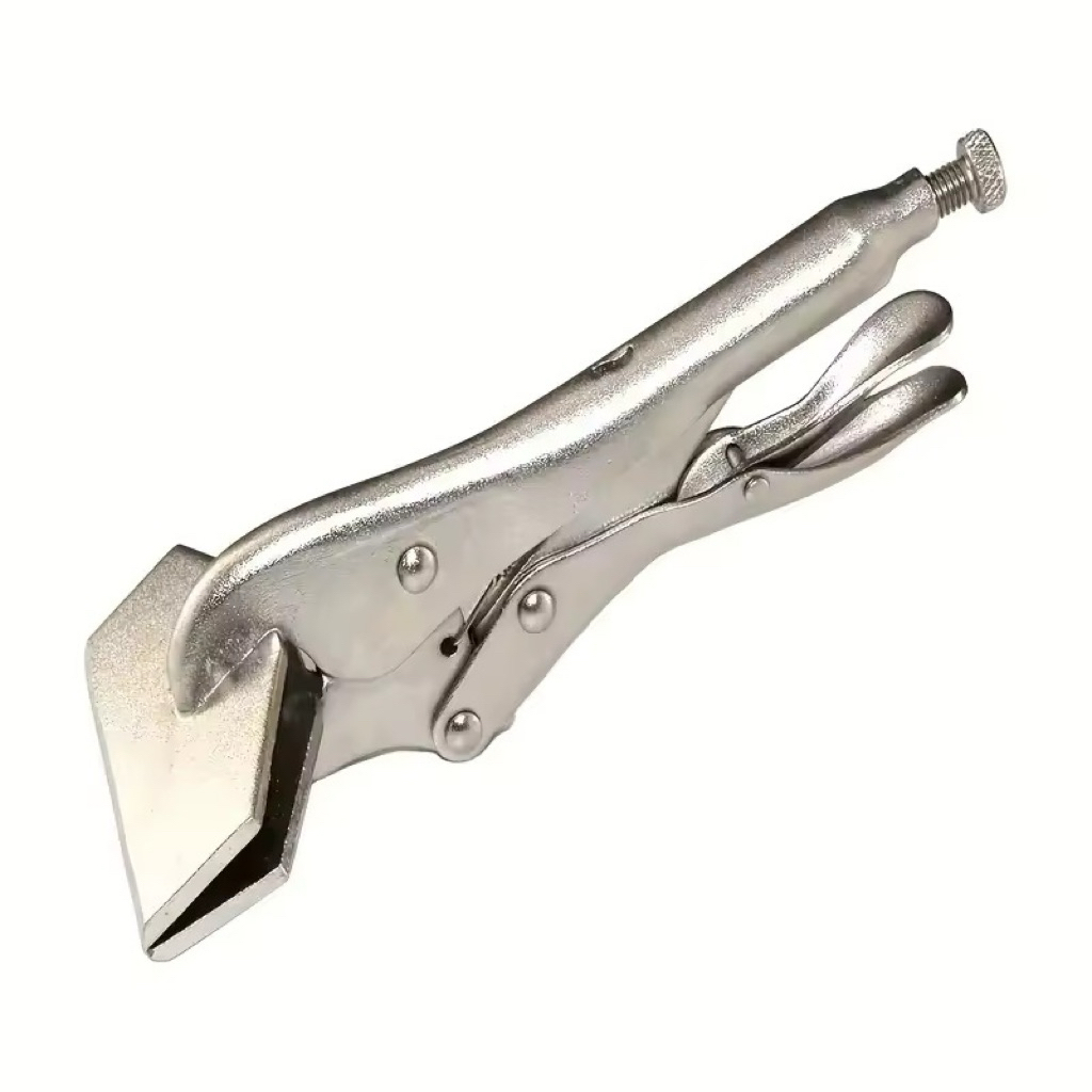 9”inch Multifunction Flat Mouth Sheet Metal Vise Grip Locking Plier ...