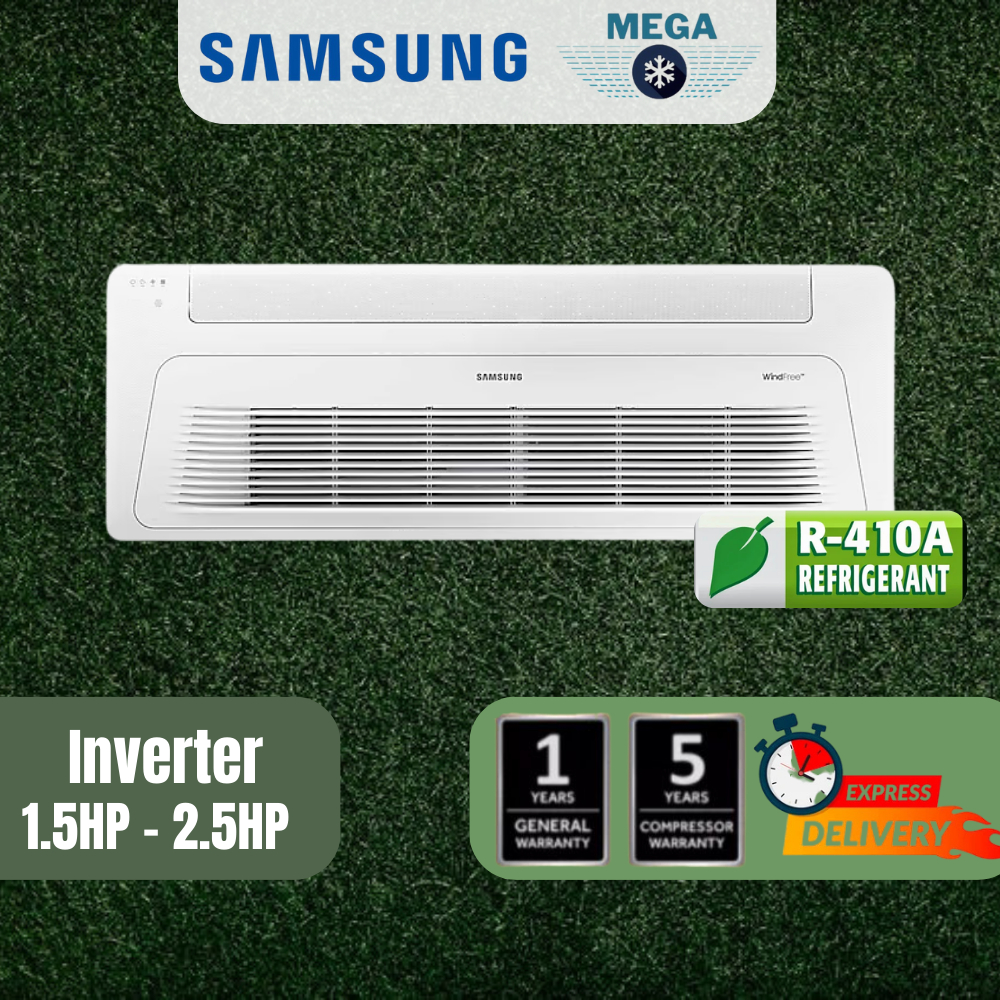 SAMSUNG CEILING CASSETTE R410 INVERTER (AC-TN1) 1Way Ceiling Cassette ...