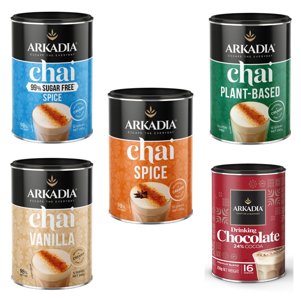 Arkadia [Chai Tea Vanilla / Low Sugar / Matcha / Spice / Vegan] / Dirty ...