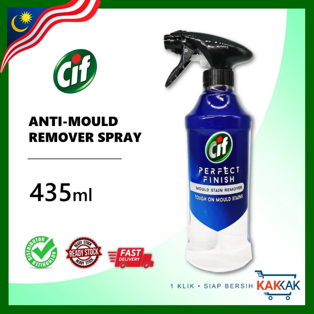 Cif Perfect Finish Semburan Cecair Pembersih Anti-Kulat 435ml - Cif Perfect Finish Anti-Mould ...