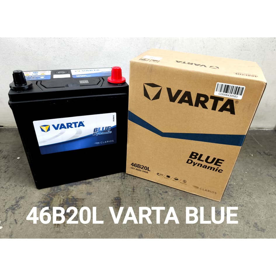 [Installation Provided] 46B20L | NS40ZL | Varta Blue Car Battery Bateri ...