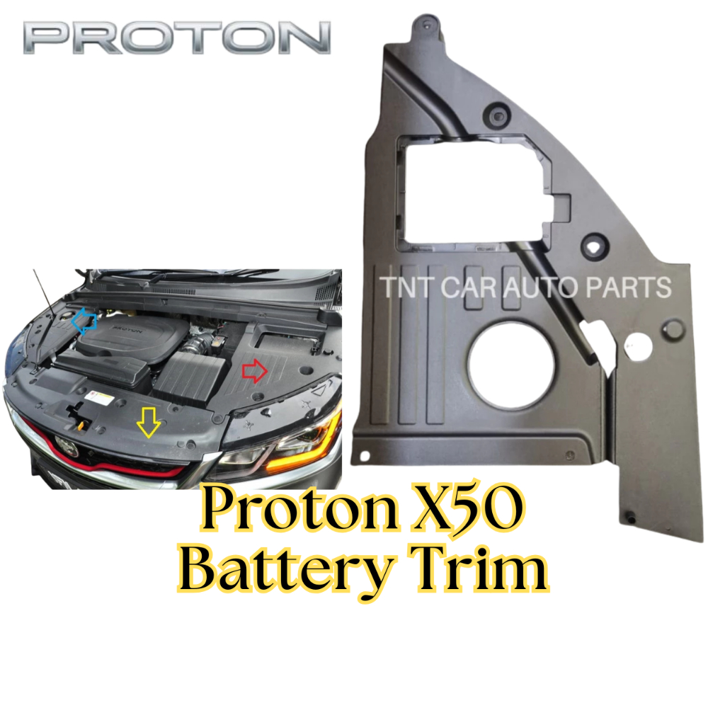 Proton X50 Battery Cover Engine Bay Board Engine Room Cover Spare Tank ...