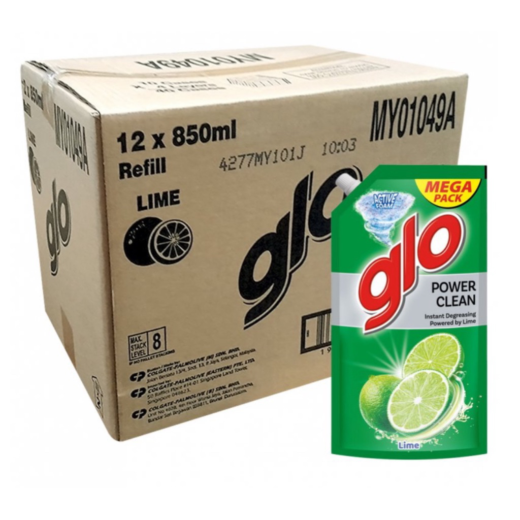 GLO PENCUCI PINGGAN LIMAU PEK 12*850ML | Shopee Malaysia