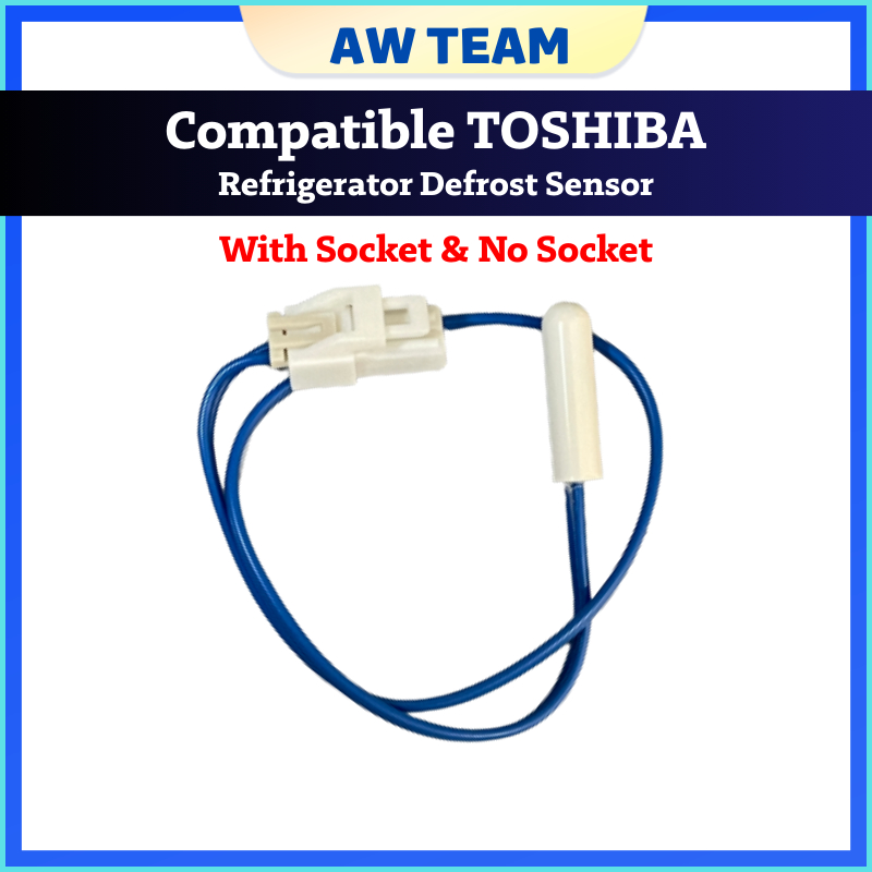Compatible TOSHIBA Defrost Sensor Refrigerator Fridge Peti Ais 东芝冰箱传感器 ...