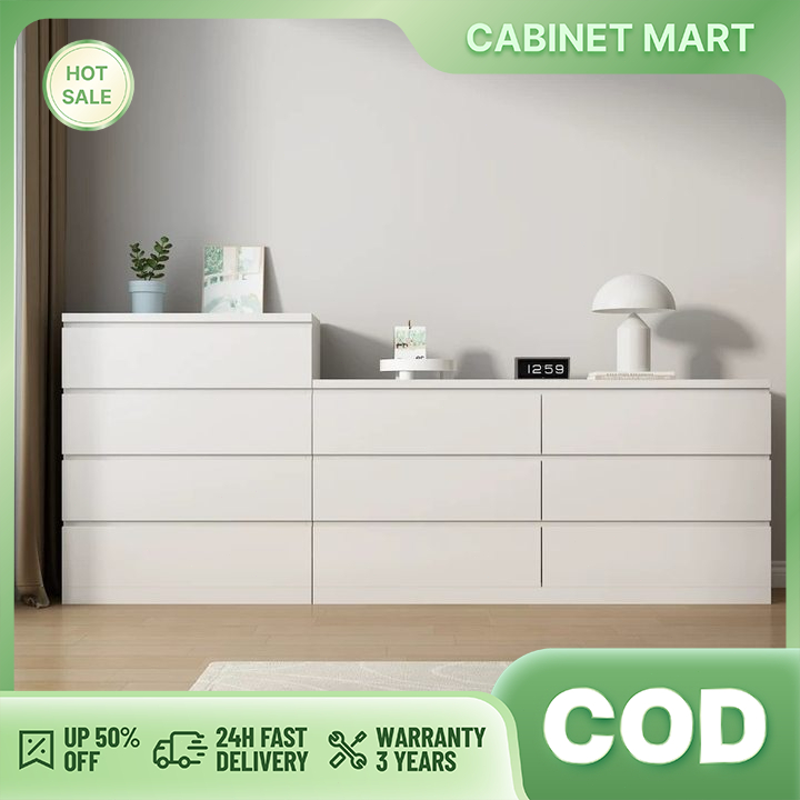 5 Layer Chest Drawer With Door Cabinet Kabinet Baju Putih Modern Home ...