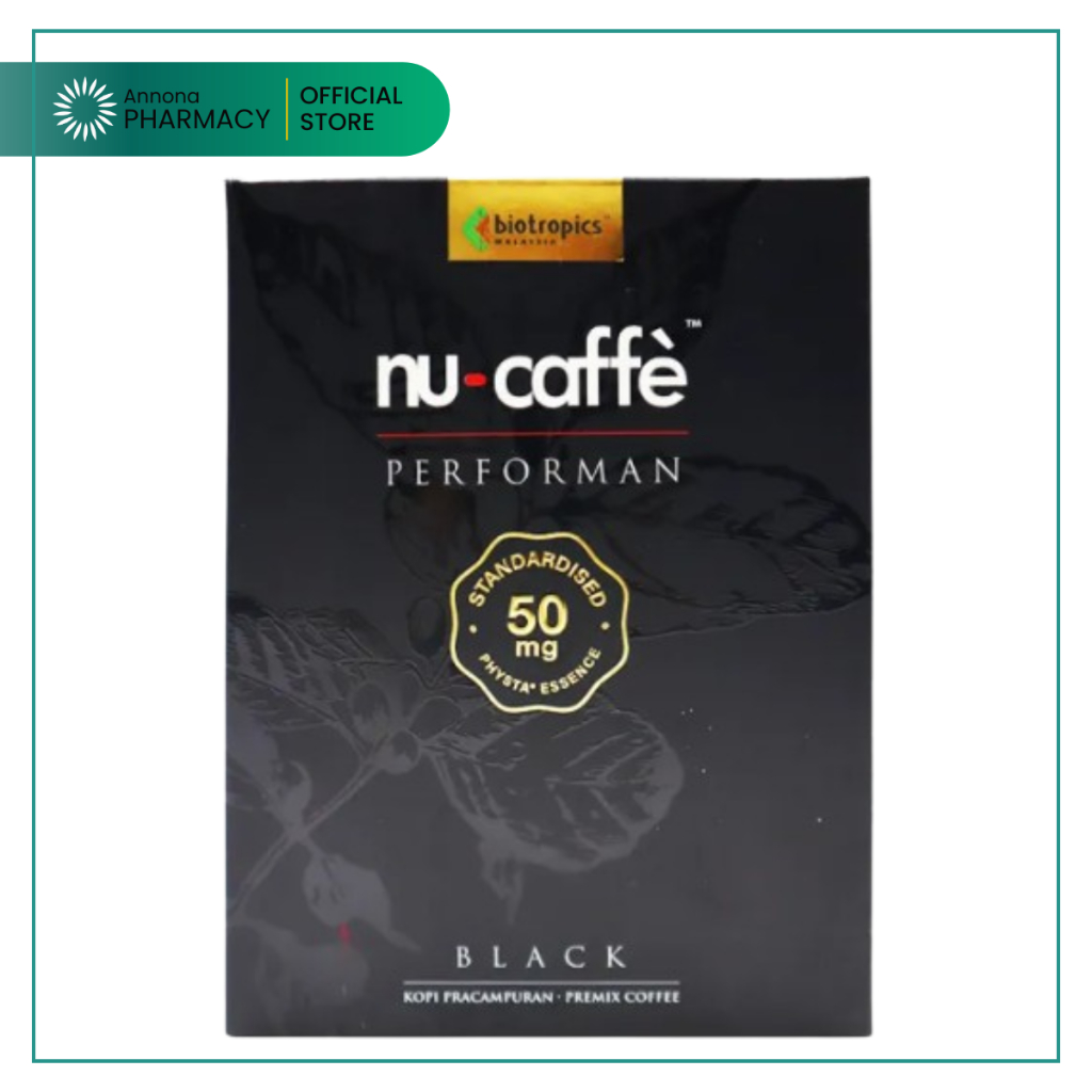 NU-CAFFE Performan Black Coffee (15 sachets) | Shopee Malaysia