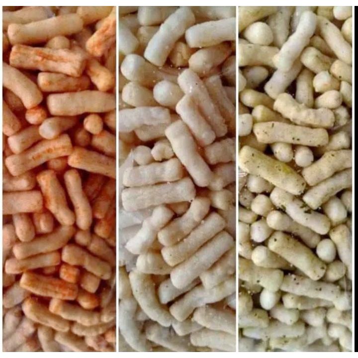 original WHITE cob fish crackers from Indonesia weight 1 packet NETTO ...