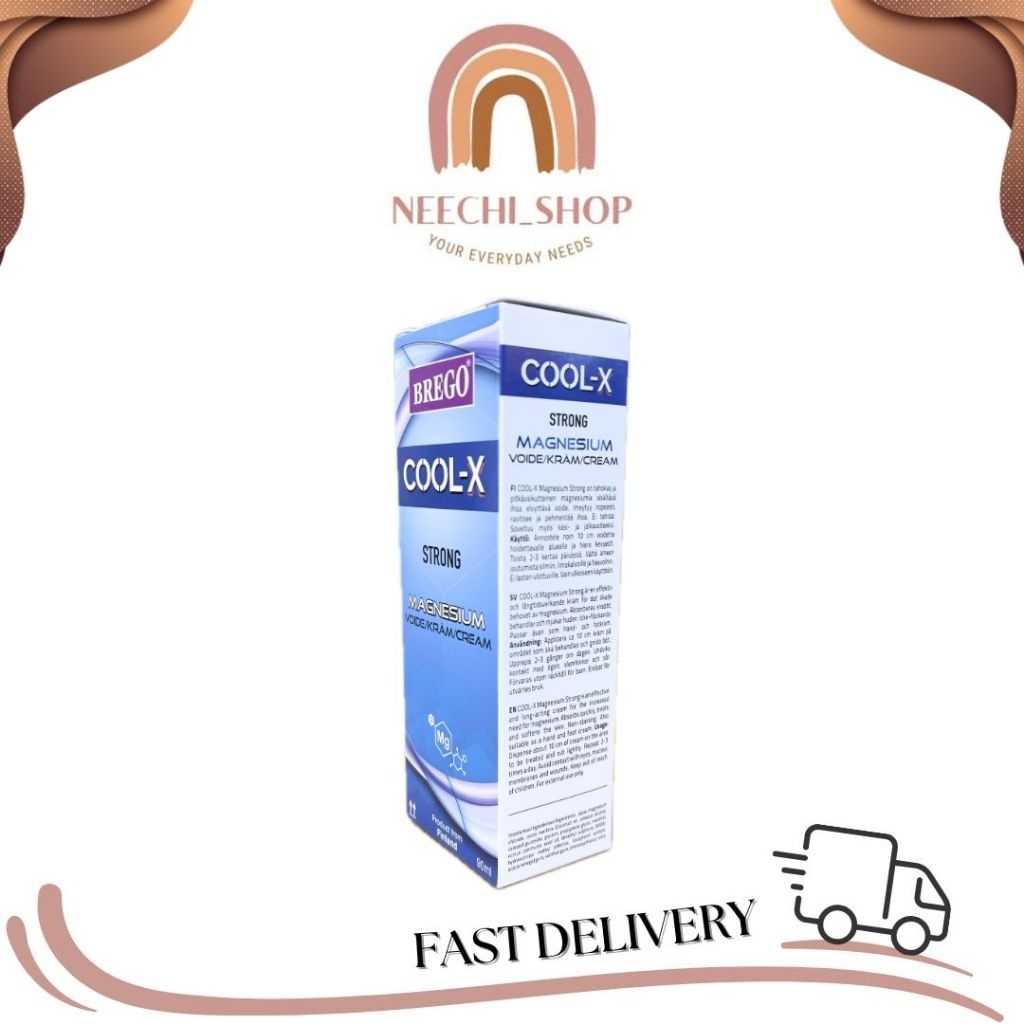 BREGO COOL-X STRONG MAGNESIUM CREAM 90ML | Shopee Malaysia