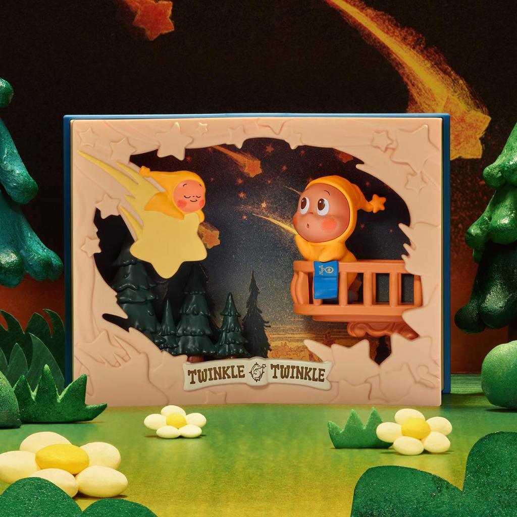 100% GENUINE POPMART Twinkle Twinkle Light Up Scene Sets Blind Box ...