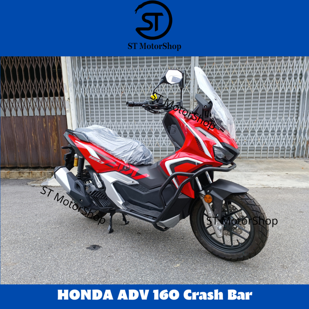 HONDA Adv 160 Crash Bar Engine Guard Heavy Duty Crasbar Frame Engine ...