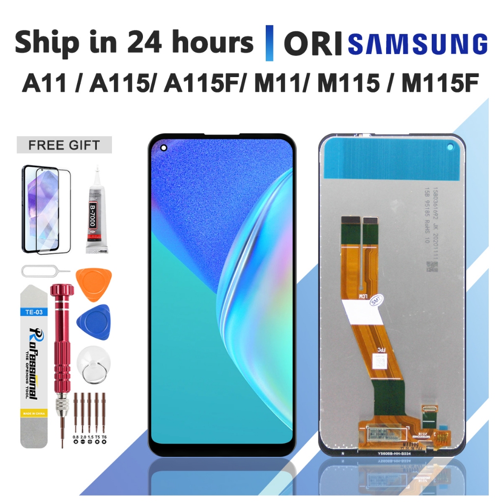 ORIGINAL LCD Samsung Galaxy A11/A115/A115F/M11/M115/M115F Replacement ...