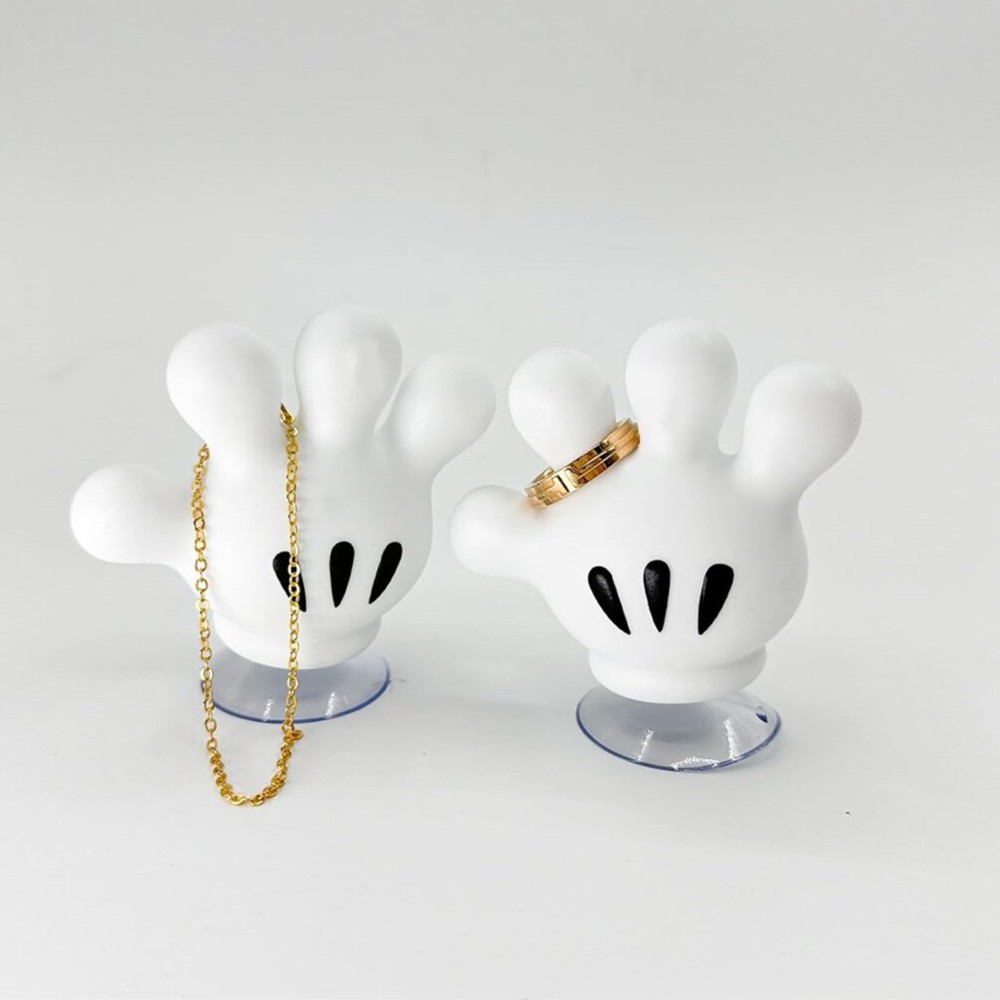 Data cable storage artifact Cute cartoon Mickey palm storage holder ...