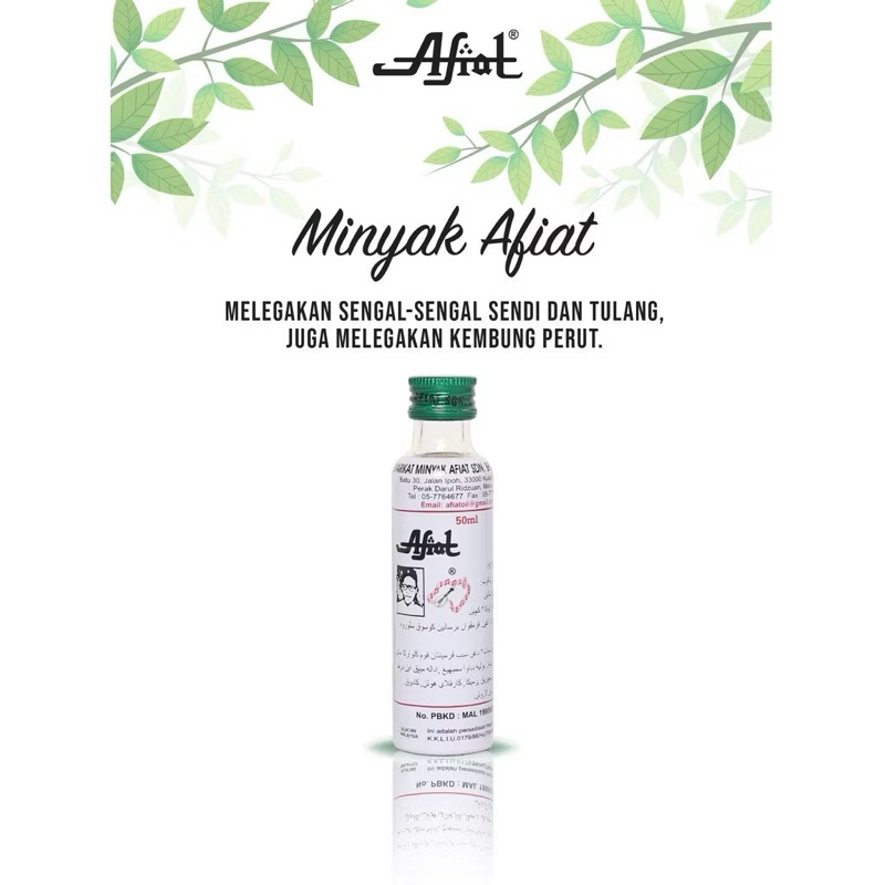 AFIAT Minyak Afiat bulat biasa 50 ml original pek baru | Shopee Malaysia