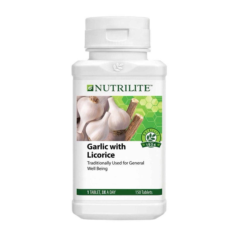 Nutrilite Garlic with Licorice - 150 tab | Shopee Malaysia