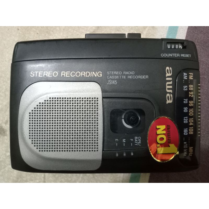 A--A HS-JS145 WALKMAN RADIO CASSETTE PLAYER ( 2ND ) CAN USE | Shopee ...