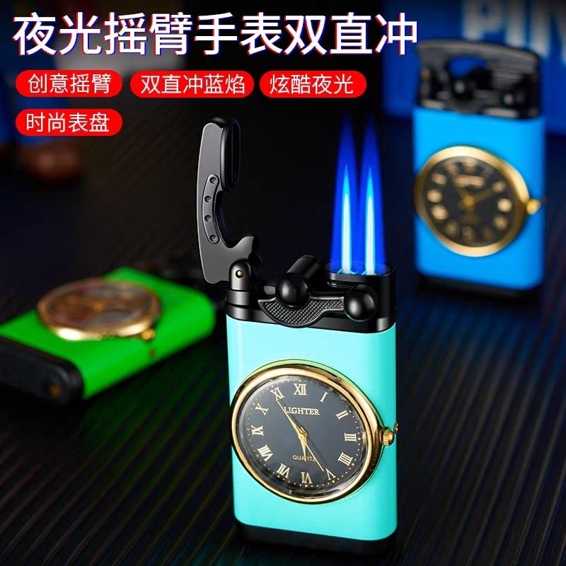 Creative Watch DoubleJet Flame Lighter With Light | Shopee Malaysia