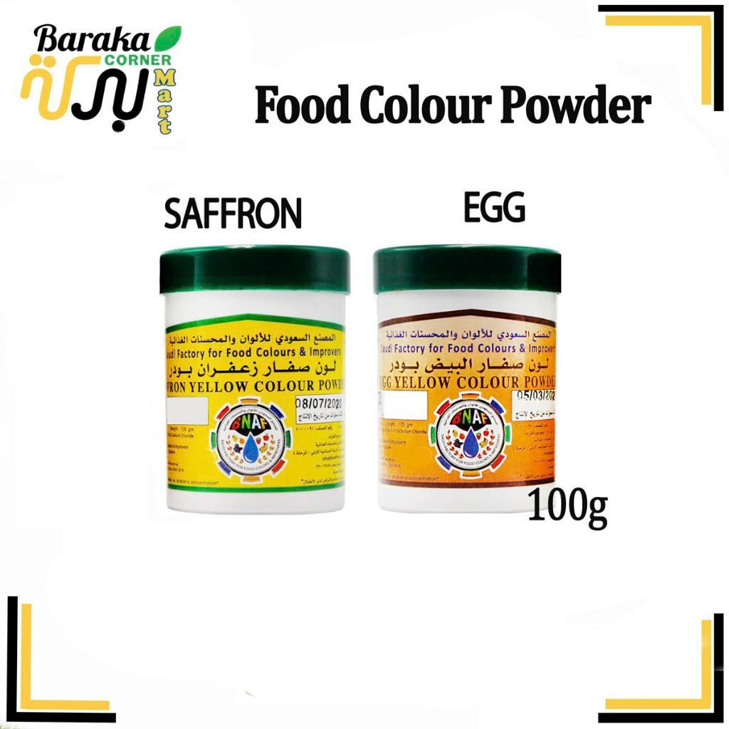 Saffron Yellow Powder | Egg Yellow Powder Colour Serbuk Pewarna Nasi ...