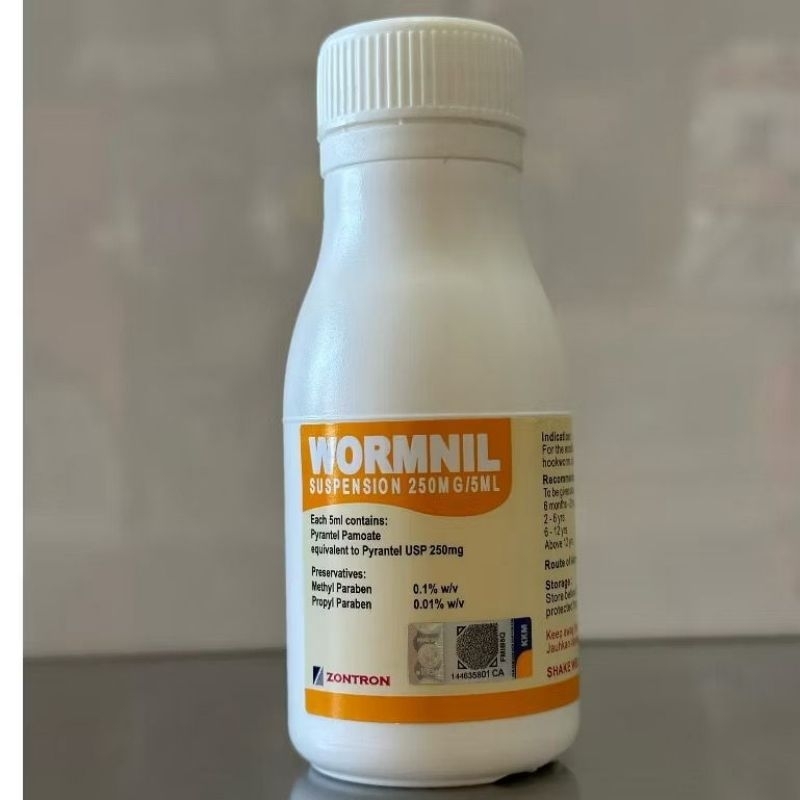 ZONTRON Wormnil Ubat Cacing Kucing 50ML | Shopee Malaysia