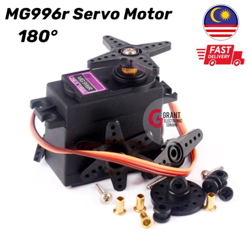 MG996r 180 degree Servo Digital Motor High Torque Metal Gear Servo Helicopter Boa | Shopee Malaysia