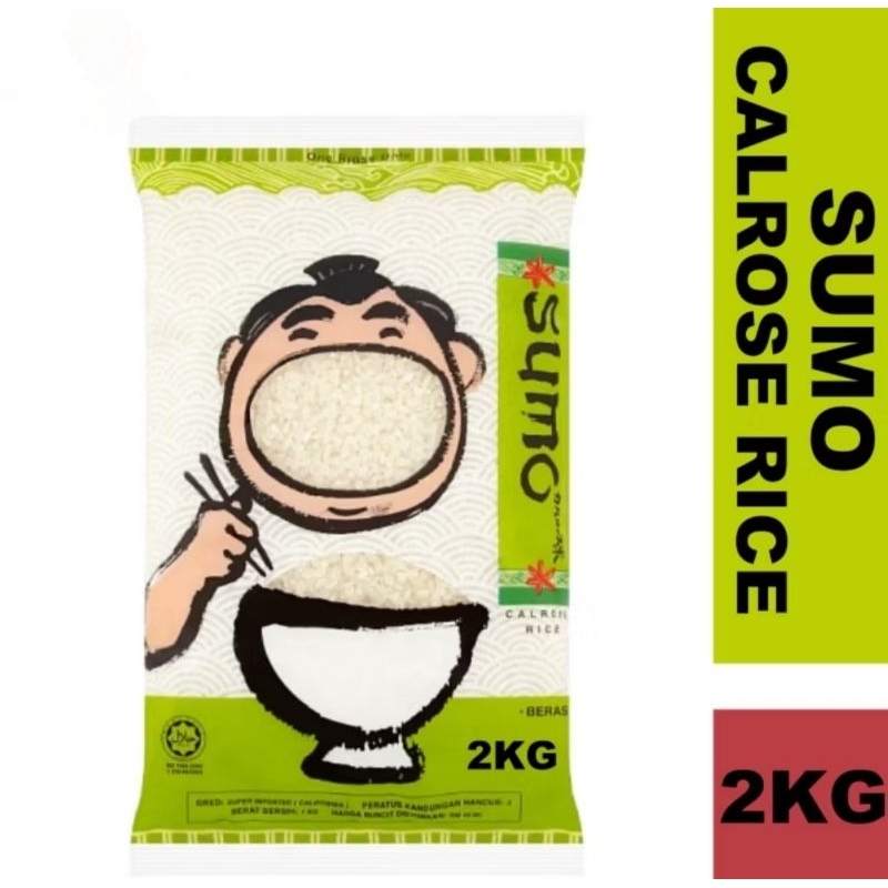 BERAS SUMO/CALROSE RICE (2kg/1kg) | Shopee Malaysia
