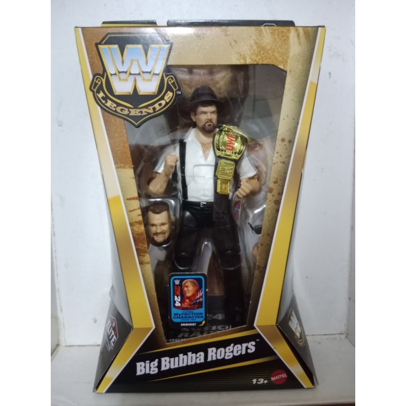 Mattel WWE Elite Legends Series 22 Big Bubba Rogers Wrestling Action ...