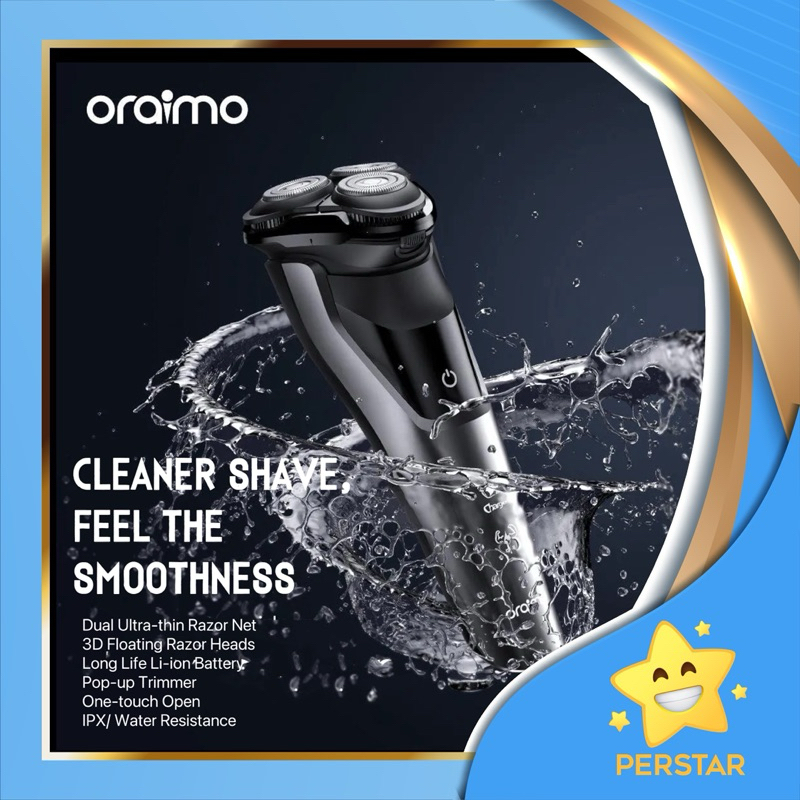 ORAIMO All In One Professional Rotary Razor Trimmer Cordless IPX7 ...
