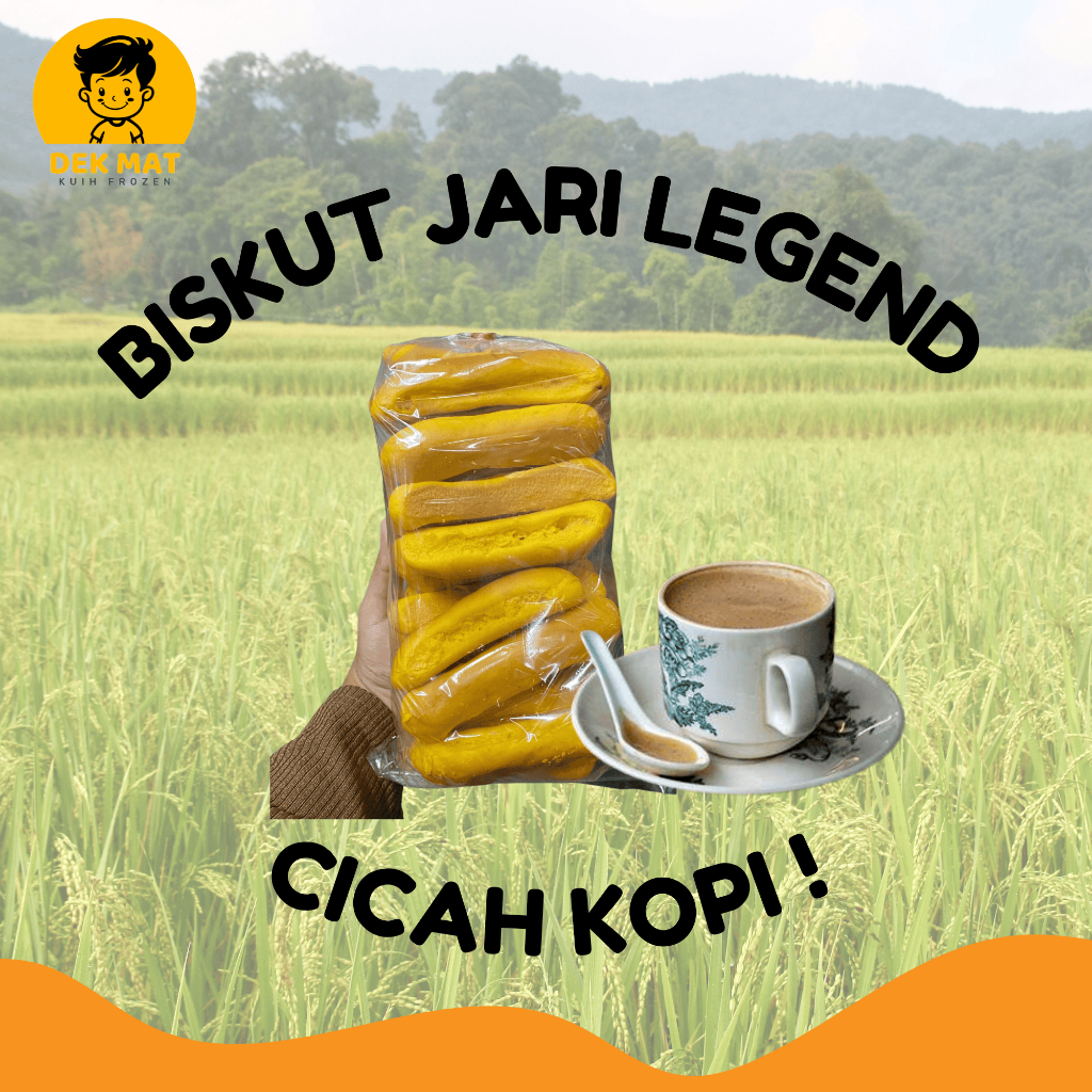 Biskut Jari/Bulat Legend 100% Buatan Muslim Made in Penang 200g Ready ...