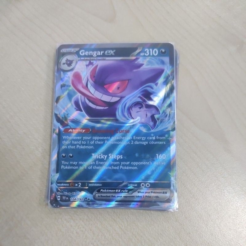 Pokemon TCG Gengar Ex Temporal Force | Shopee Malaysia