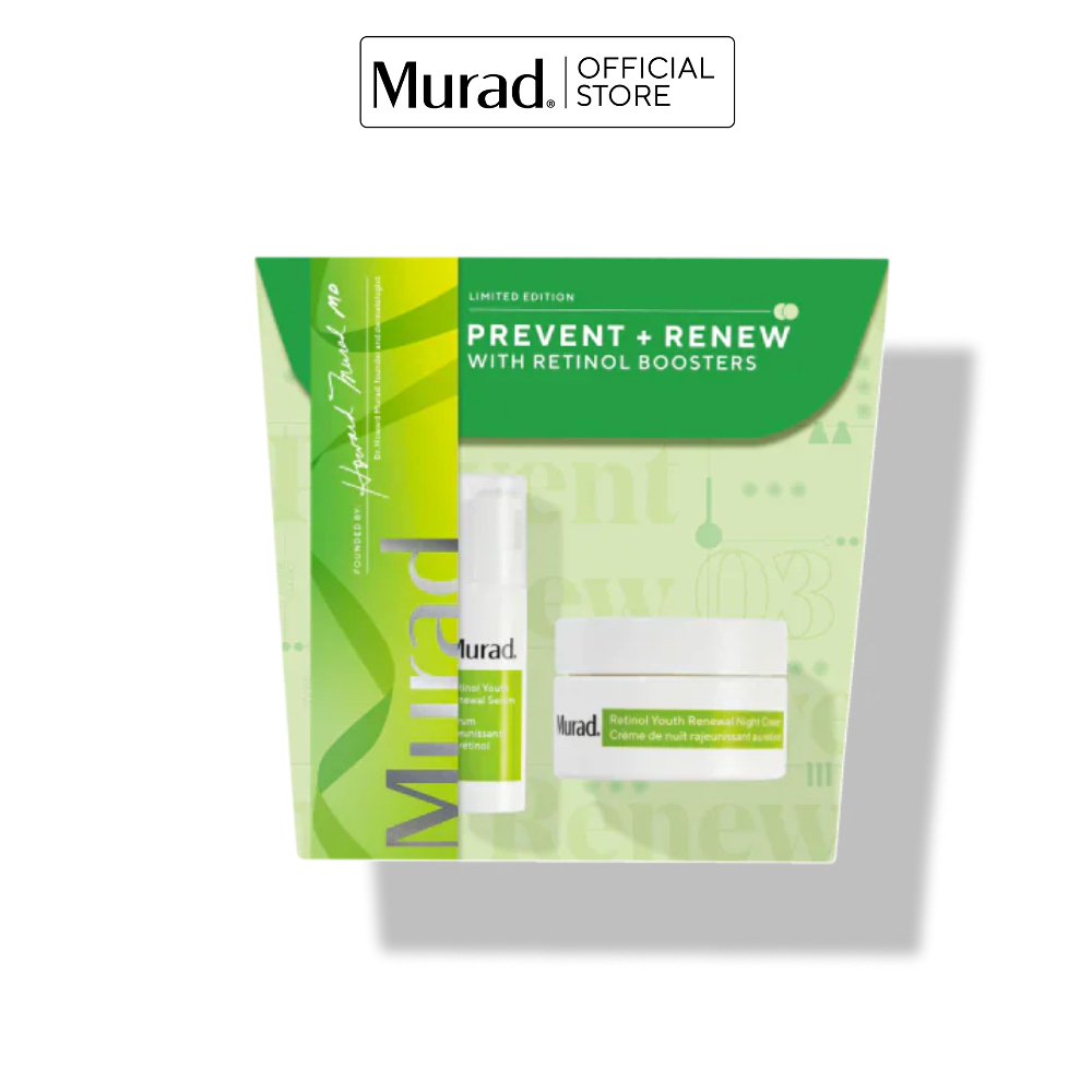 Murad Prevent + Renew with Retinol Boosters Set | Shopee Malaysia