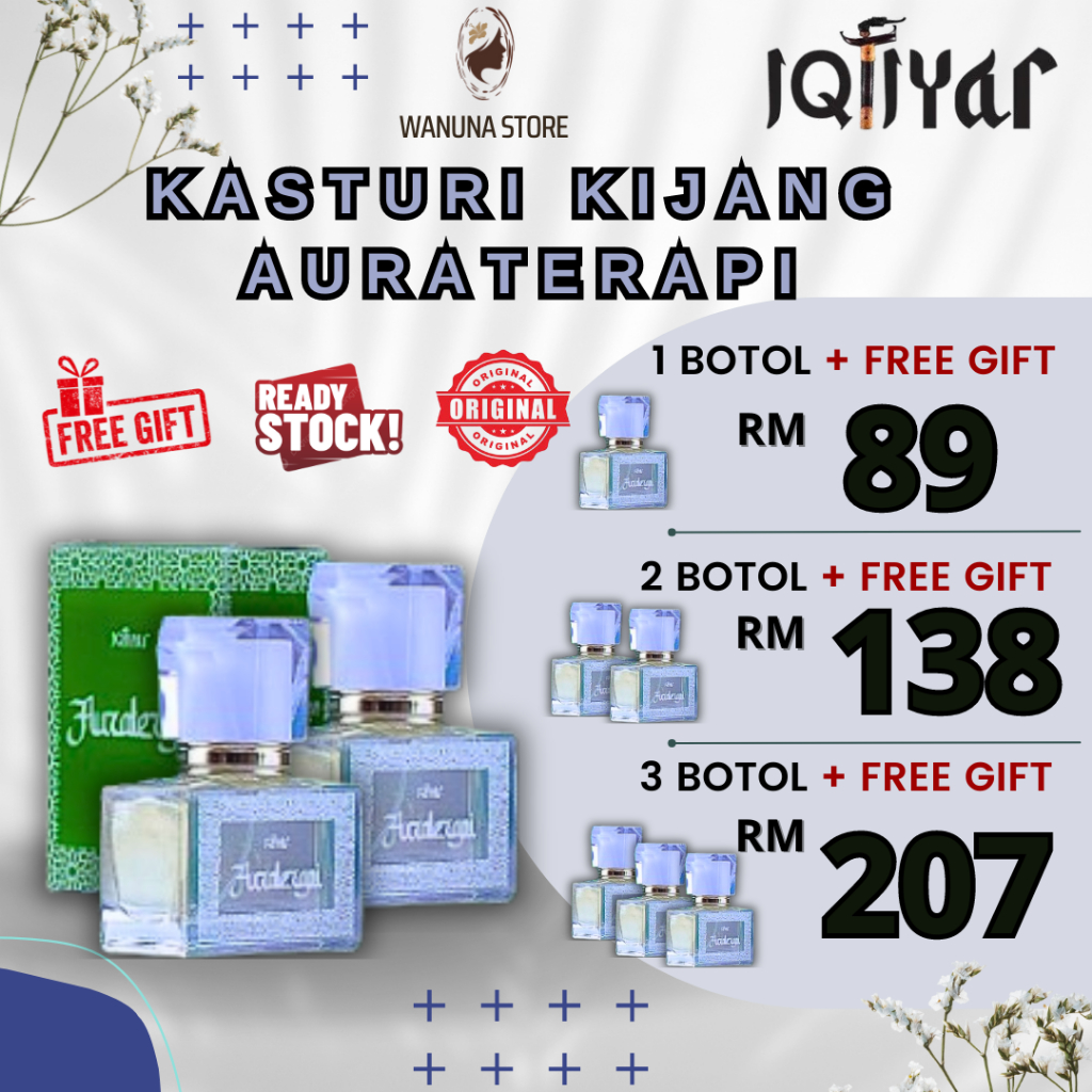 [ORIGINAL HQ+READY STOCK] IQTIYAR AURATERAPI KASTURI KIJANG BANTU ...
