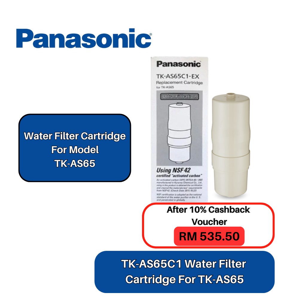 [𝐅𝐑𝐄𝐄 𝐃𝐄𝐋𝐈𝐕𝐄𝐑𝐘] Panasonic TK-AS65C1 Water Filter Cartridge For TK-AS65 | Shopee Malaysia