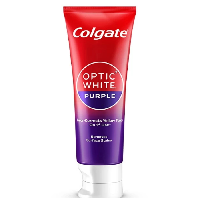 Colgate Optic White Purple Whitening Toothpaste (100g) Promo Murah ...