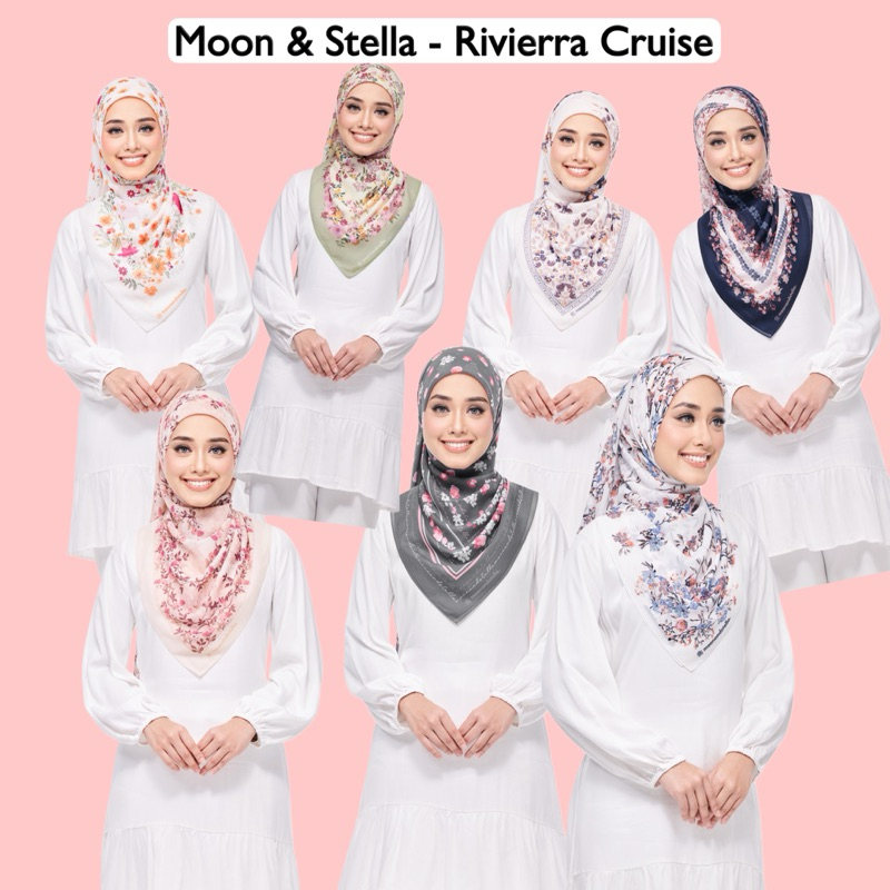 💕New Arrivals 💕 MoonandStella-Riviera Cruise💕 Square Scarf 💕 Cotton ...