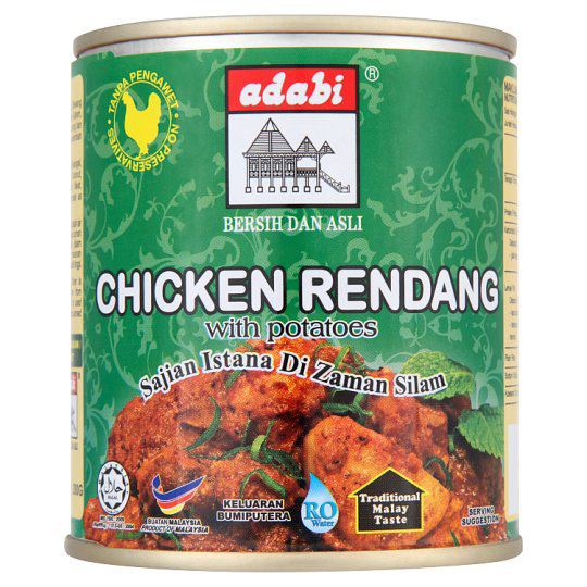 ADABI CHICKEN AYAM RENDANG DENGAN UBI KENTANG 280G | Shopee Malaysia