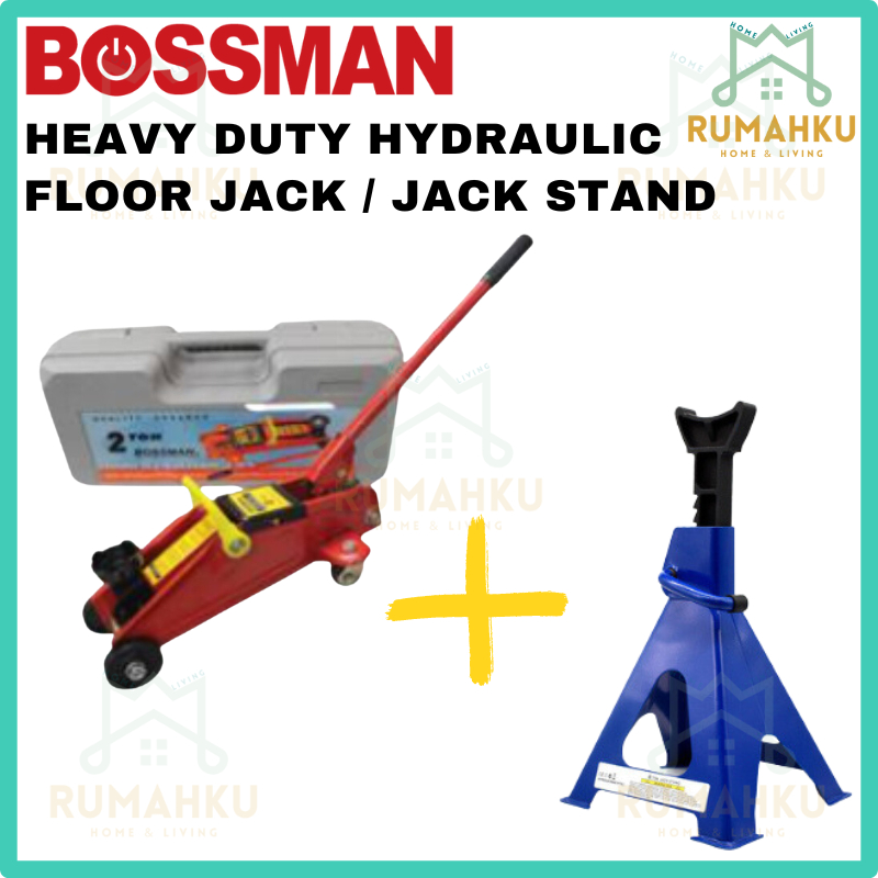 RMK Bossman 2 Ton Portable Hydraulic Floor Jack Heavy Duty Car Repair ...