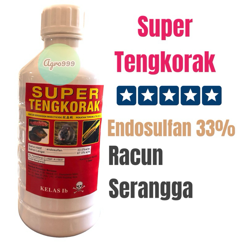 Super Tengkrak|1Liter Racun Serangga|Red Label | Shopee Malaysia