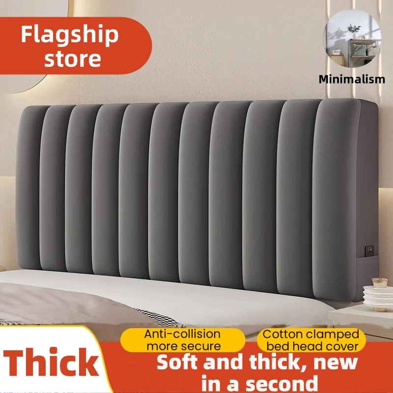 READY STOCK Elastic Bed Head Cover Sarung Kepala Katil Headboard Frame ...