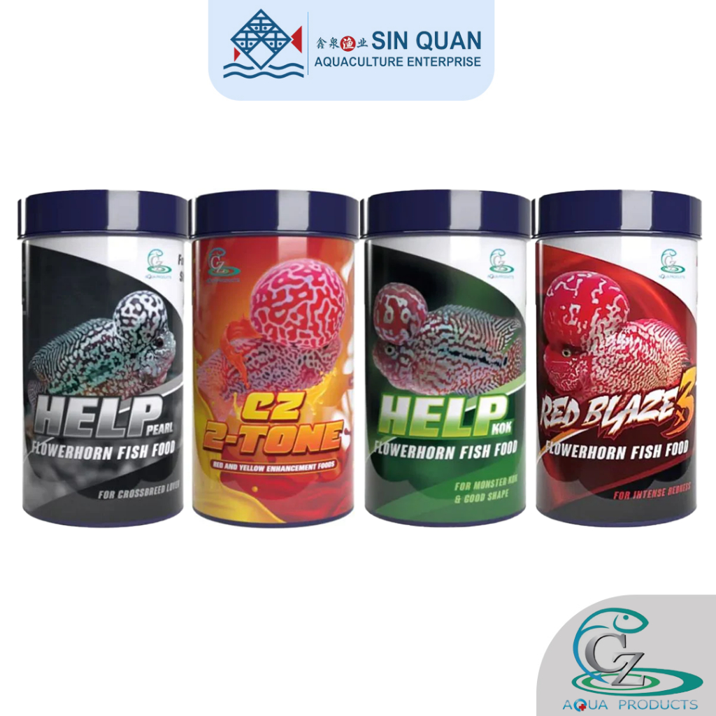 CZ Premium Flowerhorn Fish Food 100G | Shopee Malaysia