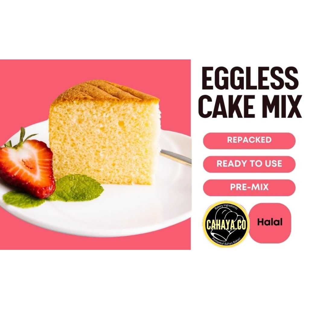 Bakels Eggless Cake Mix/ Tepung Kek Tanpa Telur/ 素食蛋糕预拌粉 500G | Shopee ...