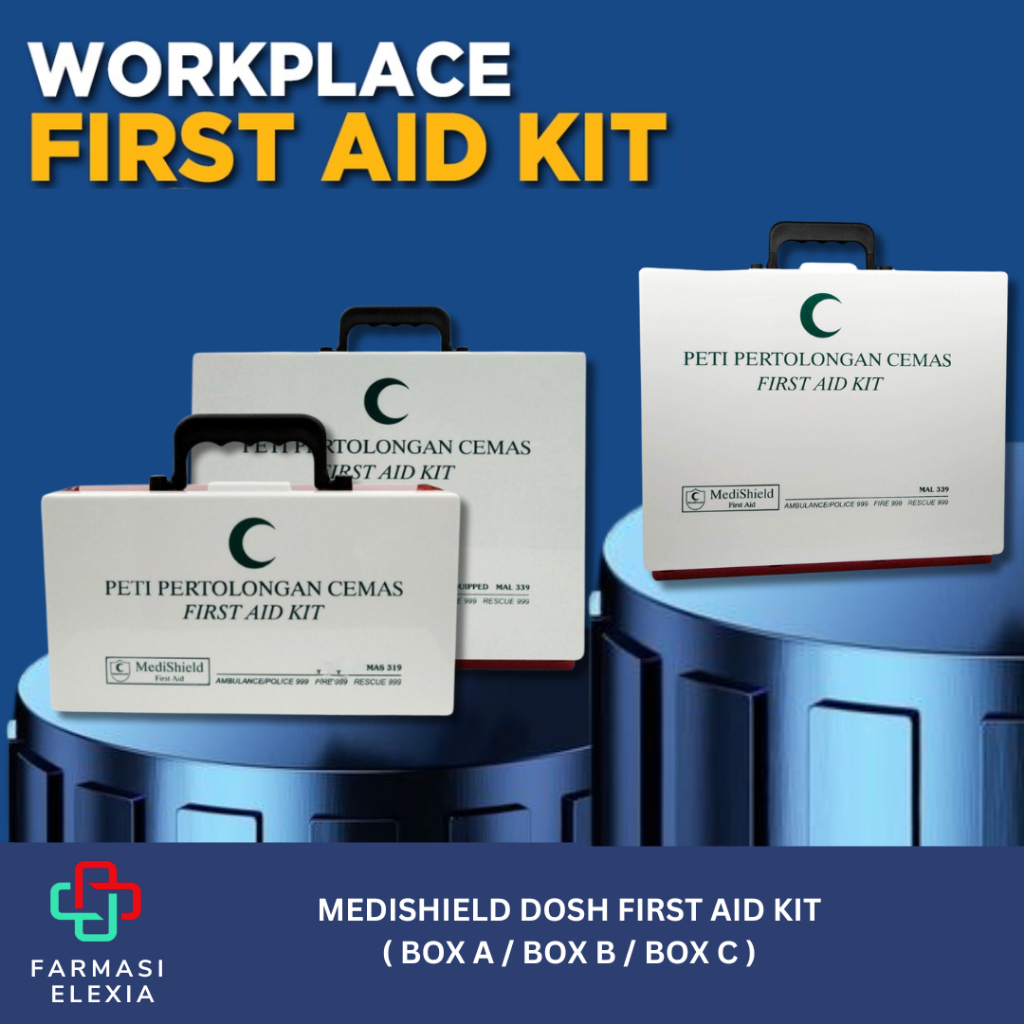 DOSH FIRST AID KIT ( BOX A / BOX B / BOX C ) | Shopee Malaysia