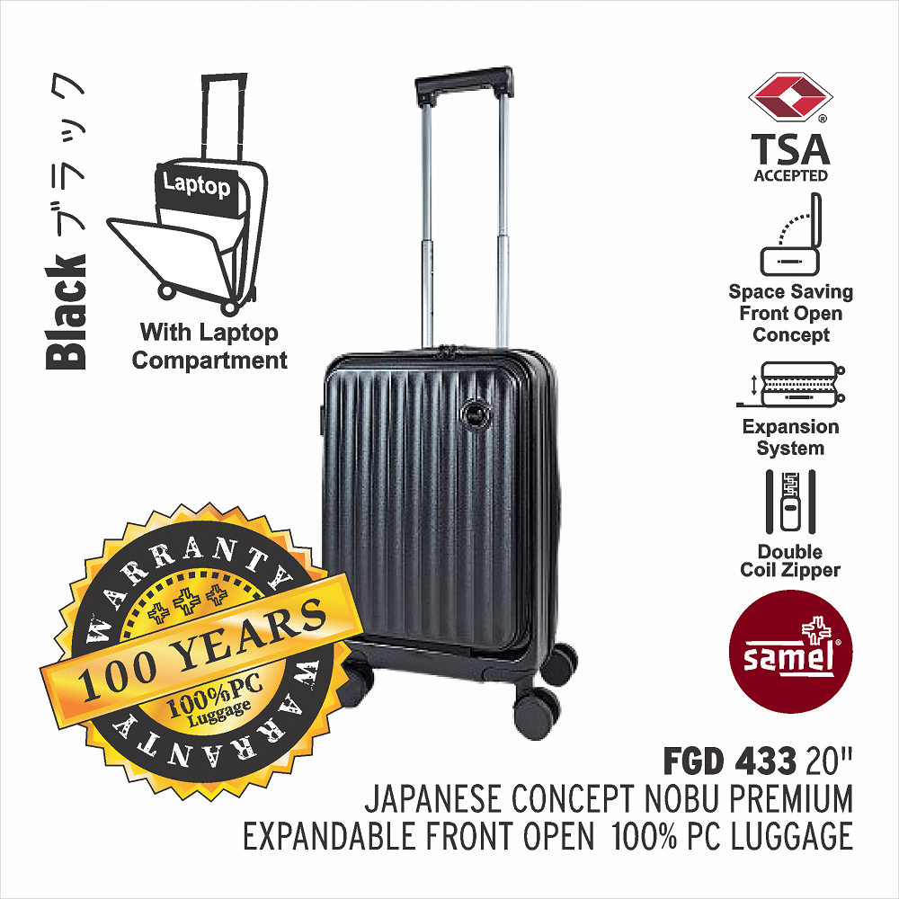 SAMEL 20" FGD 433 JAPANESES CONCEPT NOBU PREMIUM EXPANDABLE FRONT OPEN ...